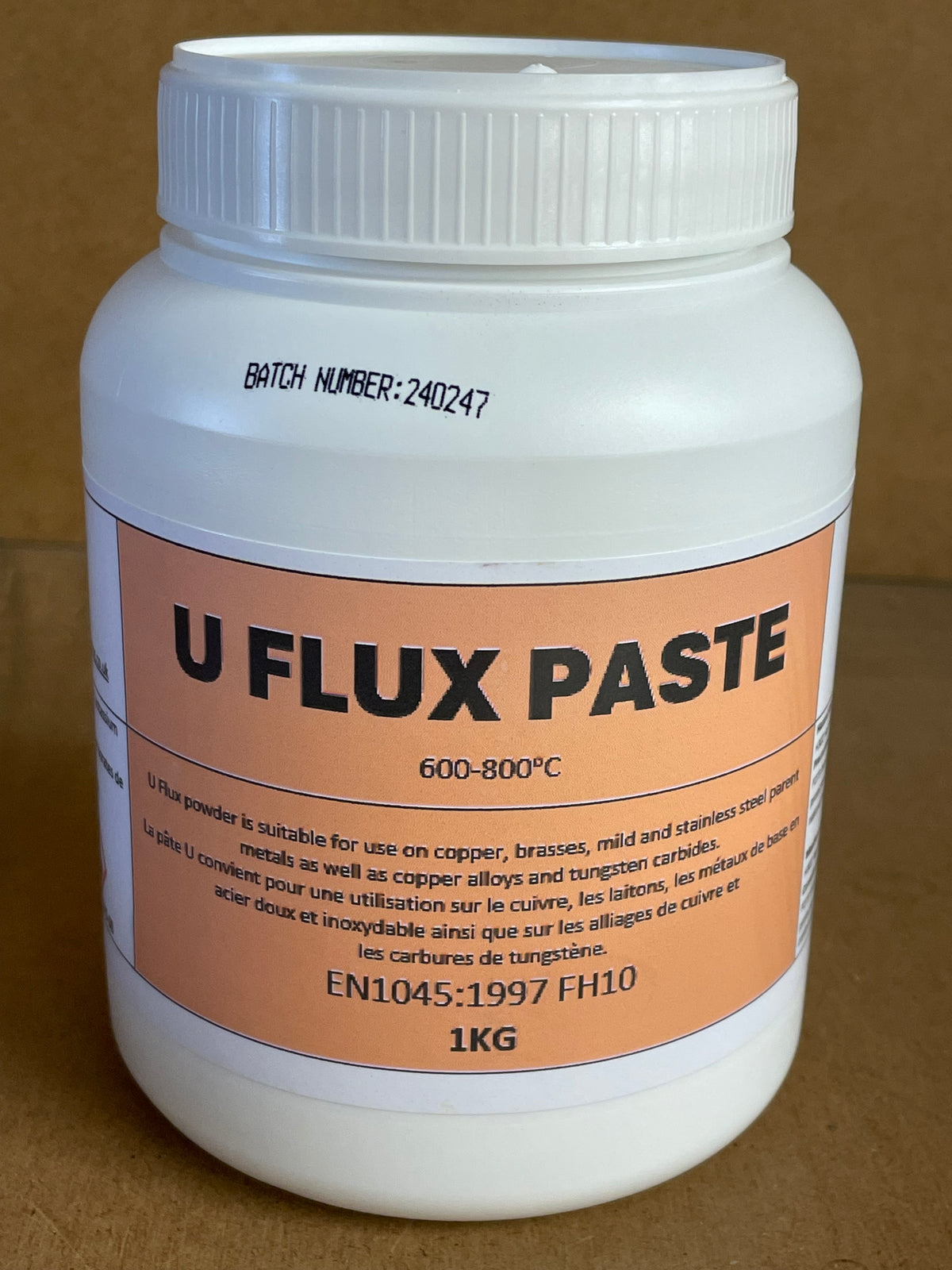U Flux Paste 1kg pot — SolPro Brazing Limited