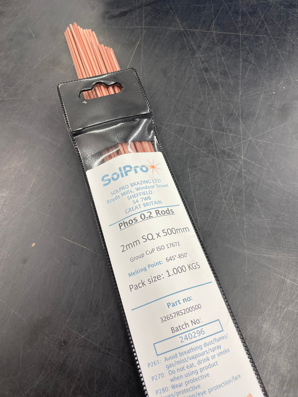 Brazing Alloys Shop — SolPro Brazing Limited