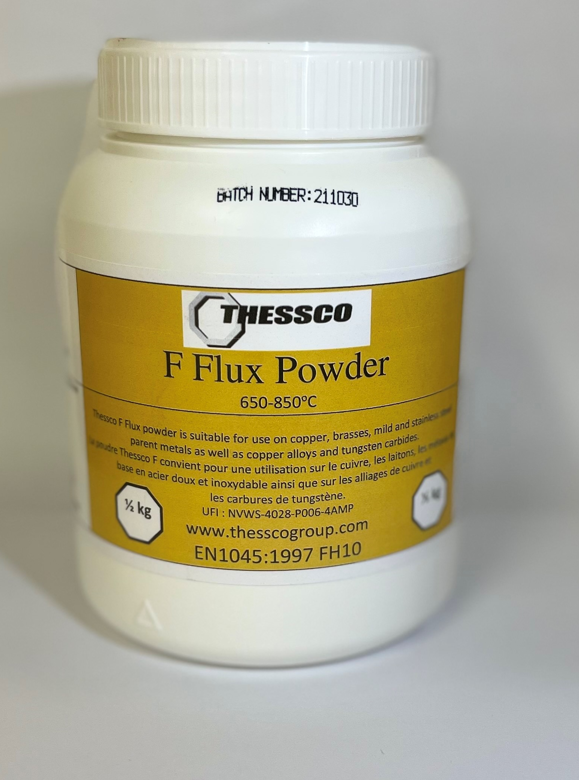 F Flux Powder 0.5kg pot — SolPro Brazing